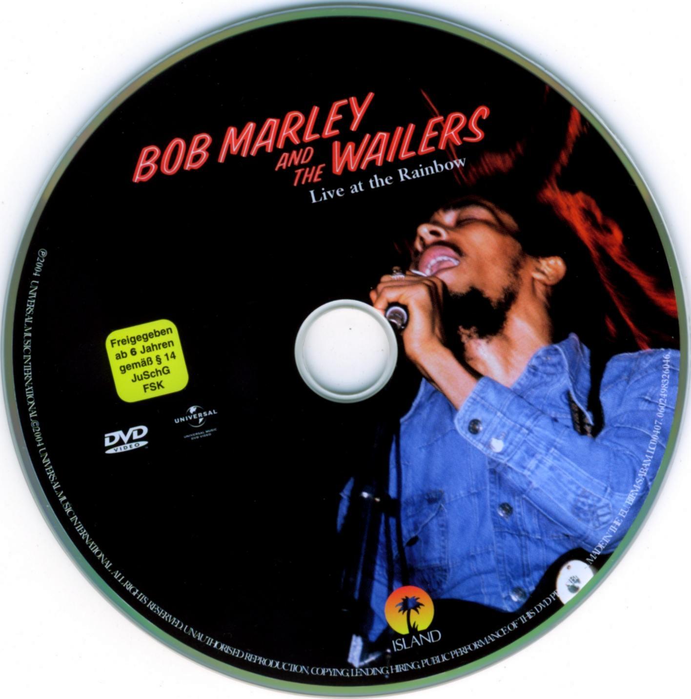 Bob Marley And The Wailers ‎– Live At The Rainbow - JMK RECORDS