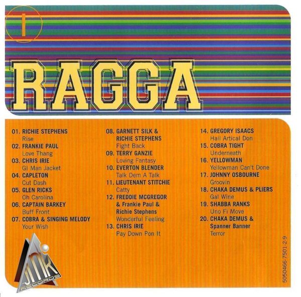 Ragga/Reggae 100 titres - JMK RECORDS