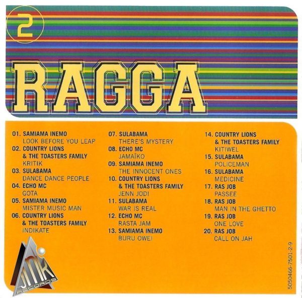 Ragga/Reggae 100 titres - JMK RECORDS
