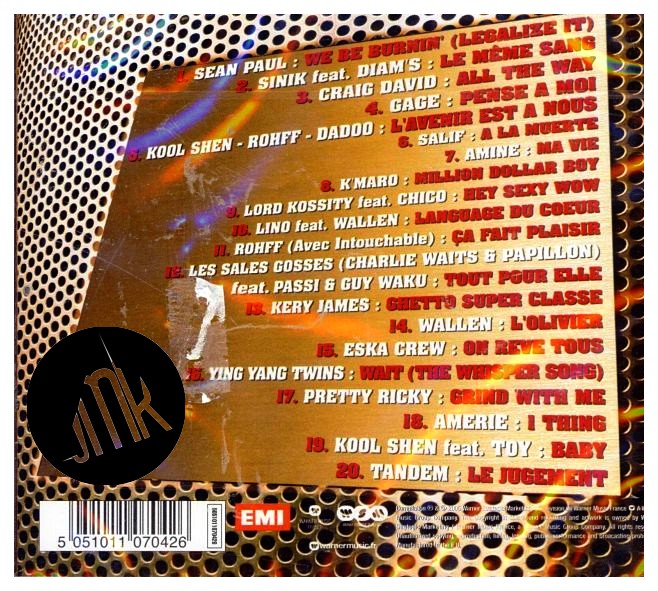 RAP & RNB NON STOP 2005 VOLUME.2 - JMK RECORDS