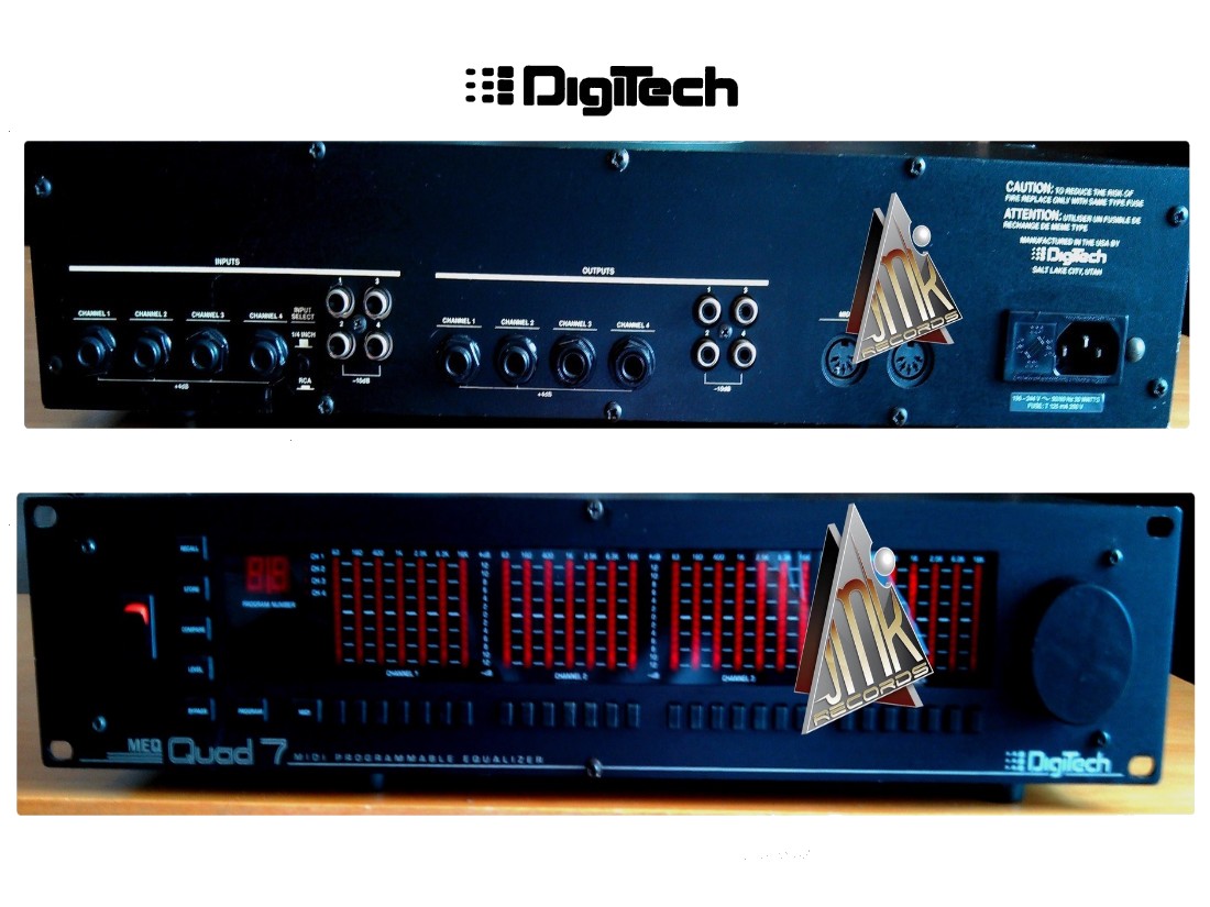Digitech Meq Quad 7 - JMK RECORDS