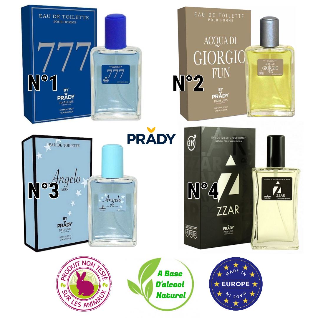 PARFUM GÉNÉRIQUE POUR HOMME PRADY - JMK RECORDS