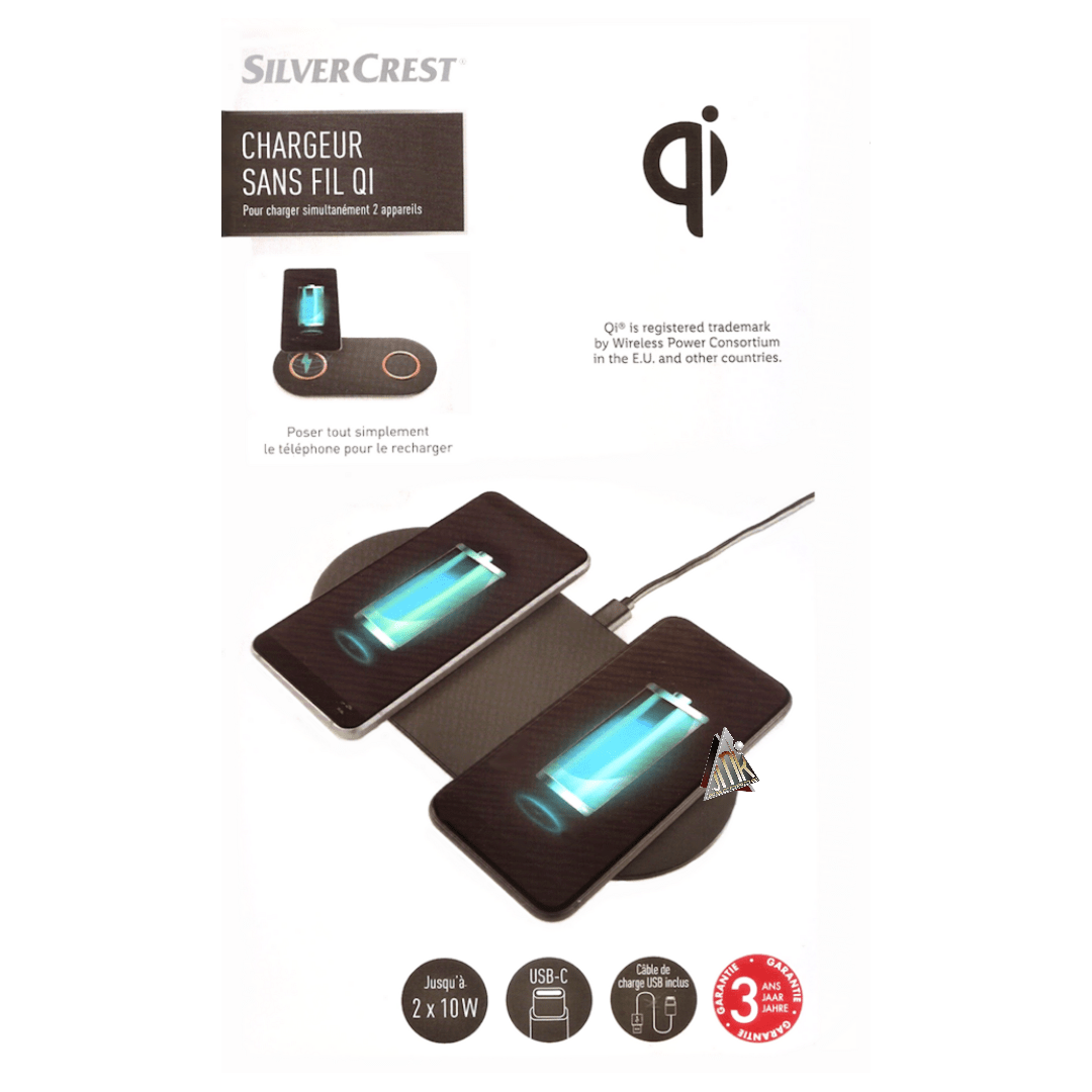 SILVERCREST® Chargeur sans fil Qi - JMK RECORDS